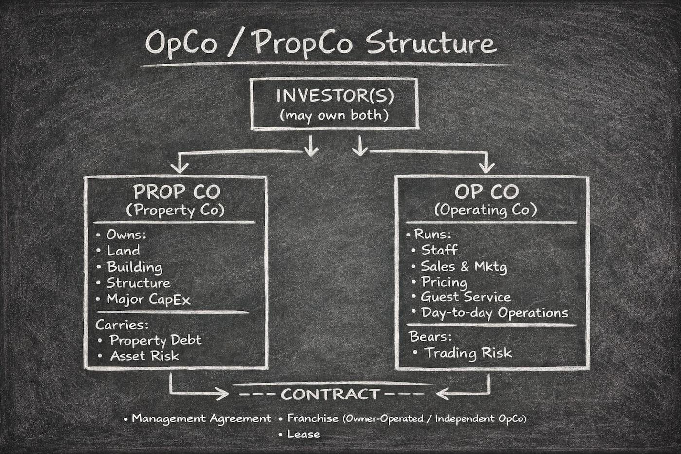 Hotel PropCo OpCo Structure Explained | Owner & Operator Models - Hotel ...